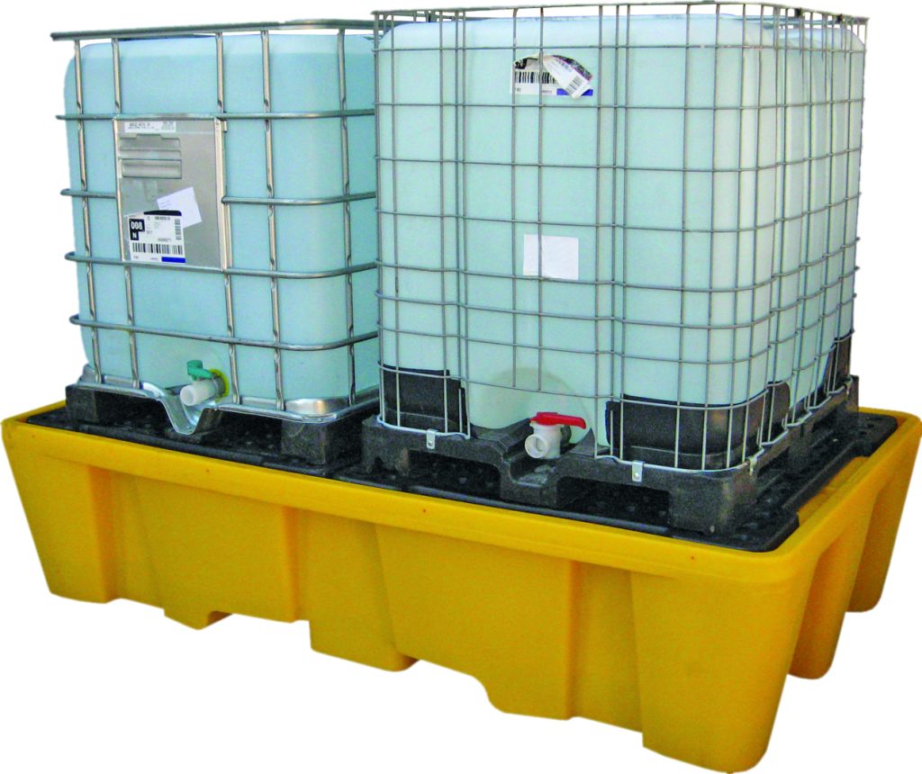 Double IBC Spillpallet - Oil and Fuel Spill Kits | Oil Spill Kit
