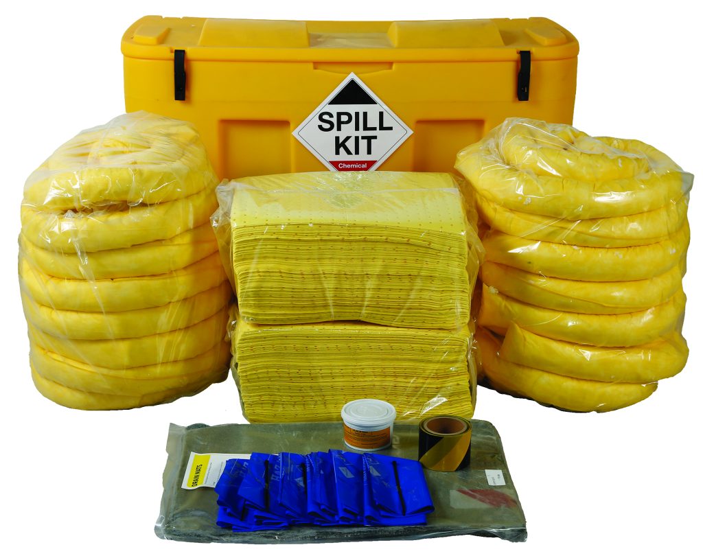 Chemical Spill Kit in Locker - 400 Liter