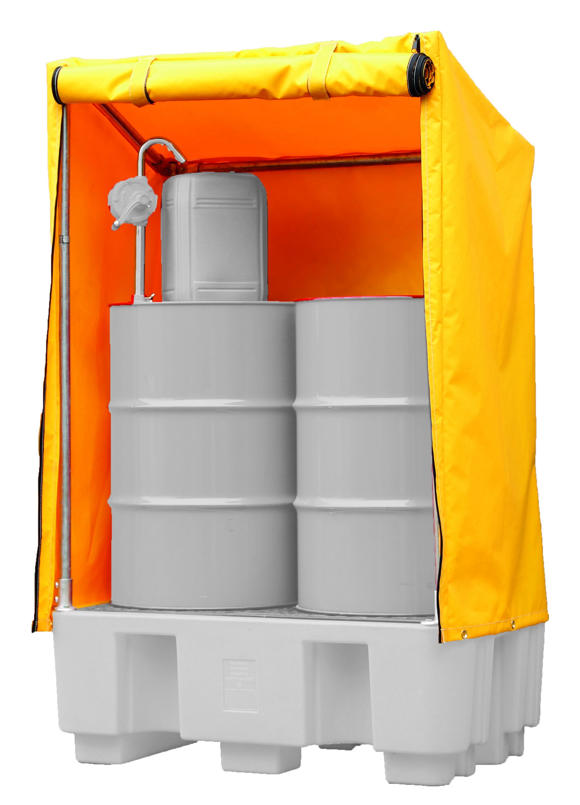 IBC Spillpallet with integral dispenser - Oil and Fuel Spill Kits | Oil ...