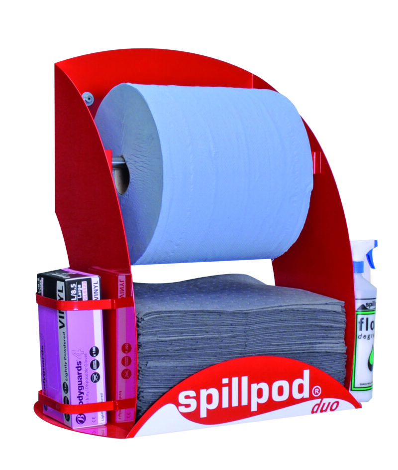 Refill Pack: Blue paper roll & 75 absorbent pads - Oil and Fuel Spill ...