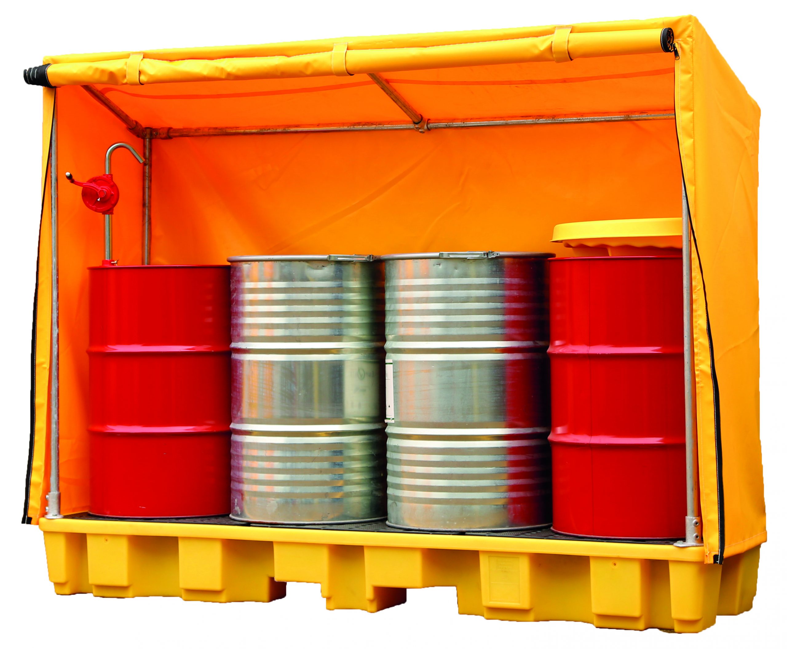IBC Spillpallet with integral dispenser - Oil and Fuel Spill Kits | Oil ...