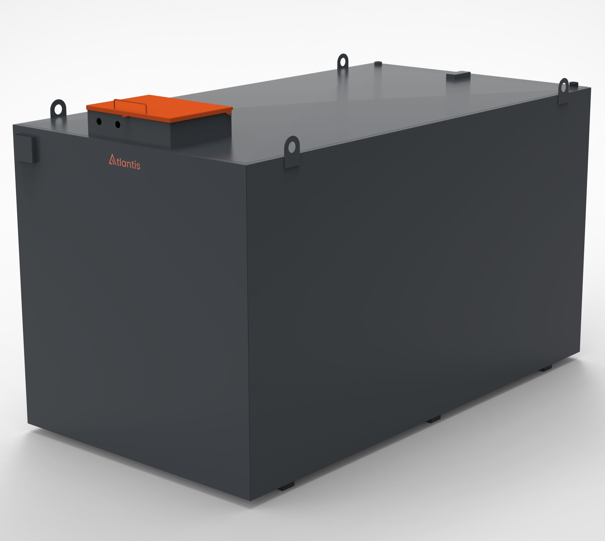 10000 Litre Steel Bunded Diesel Generator Feed Tank - Oil and Fuel ...