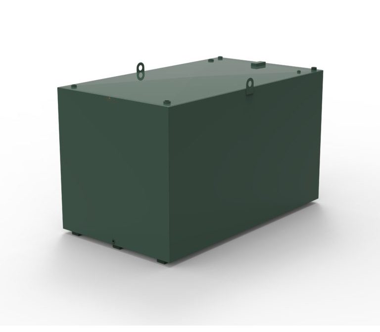 5000 Litre Steel Bunded Oil Tank - Oil and Fuel Spill Kits | Oil Spill Kit