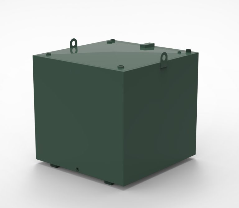 2500 Litre Open Top Black Tank - Oil and Fuel Spill Kits | Oil Spill Kit