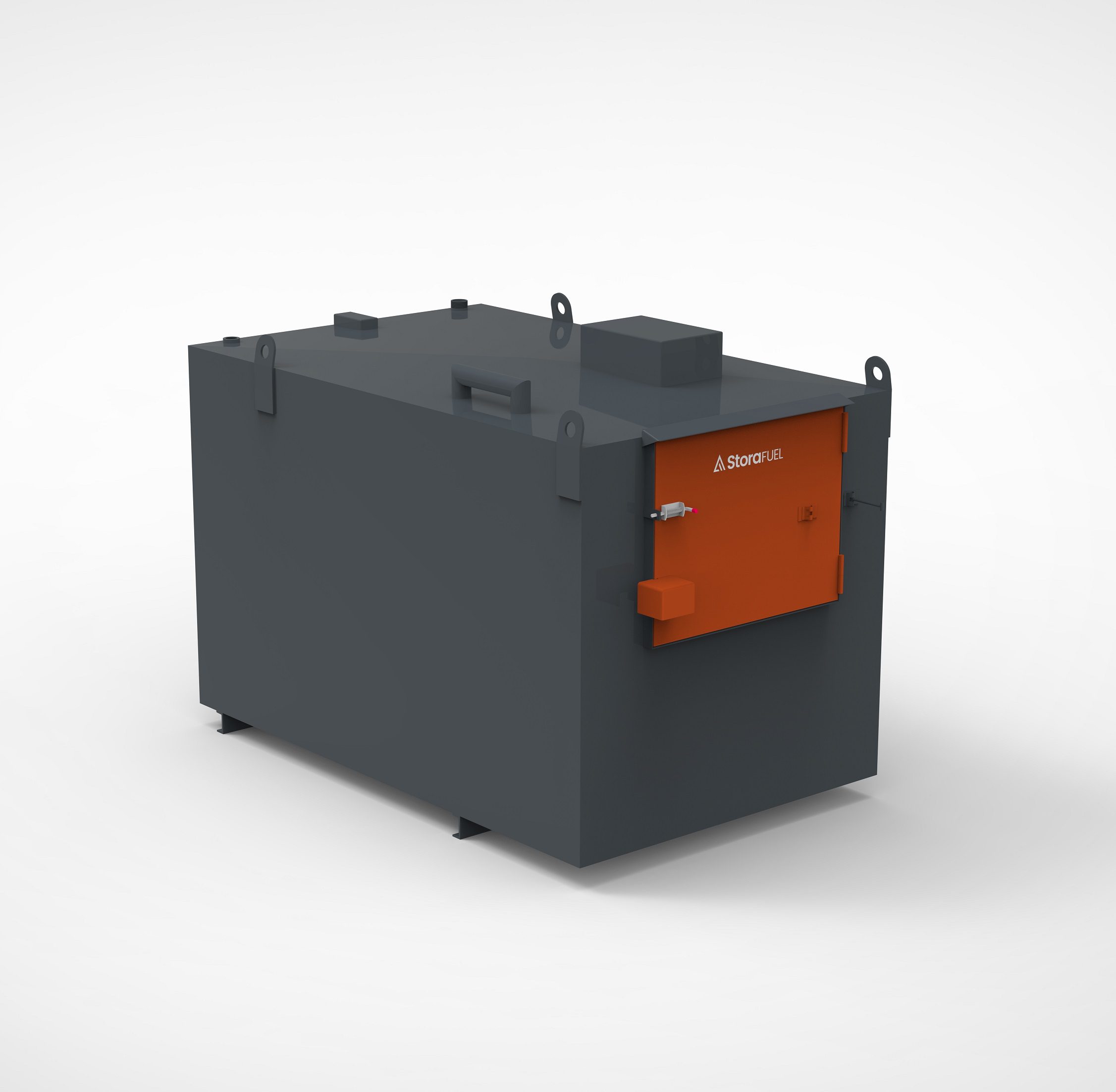 2000 Litre Steel Bunded Diesel Tank - Oil and Fuel Spill Kits | Oil ...