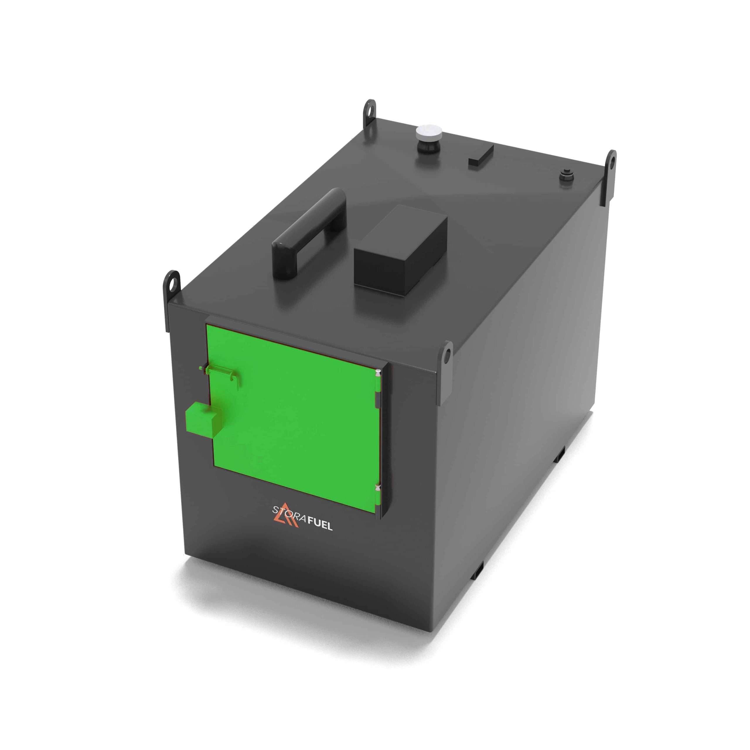 2000 Litre Steel Bunded HVO Tank - Oil and Fuel Spill Kits | Oil Spill Kit