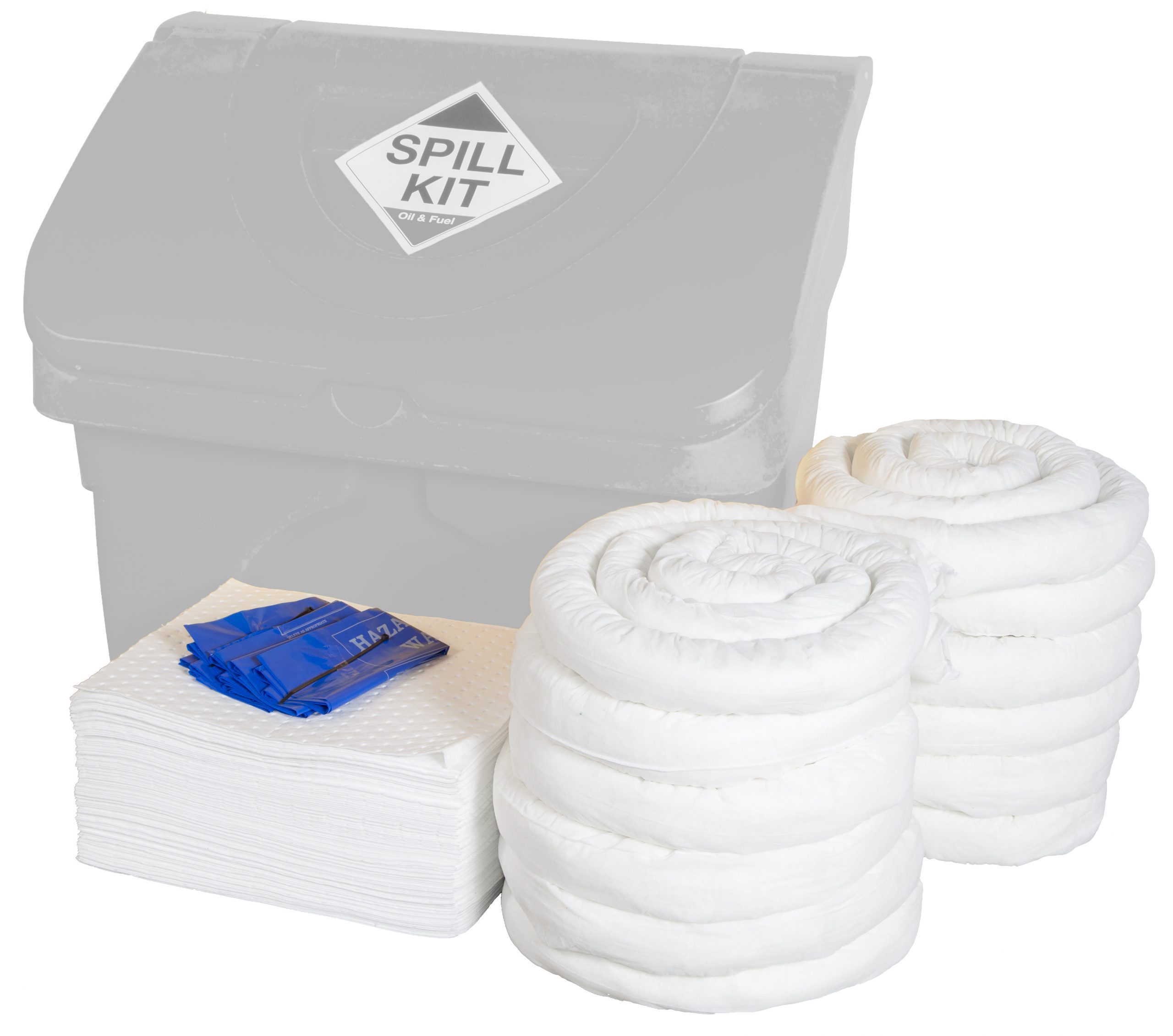 240 Litre Oil & Fuel Spill Kit in Locker - OSKE