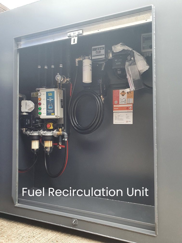 7500 Litre Steel Bunded Diesel Tank - Oil and Fuel Spill Kits | Oil ...
