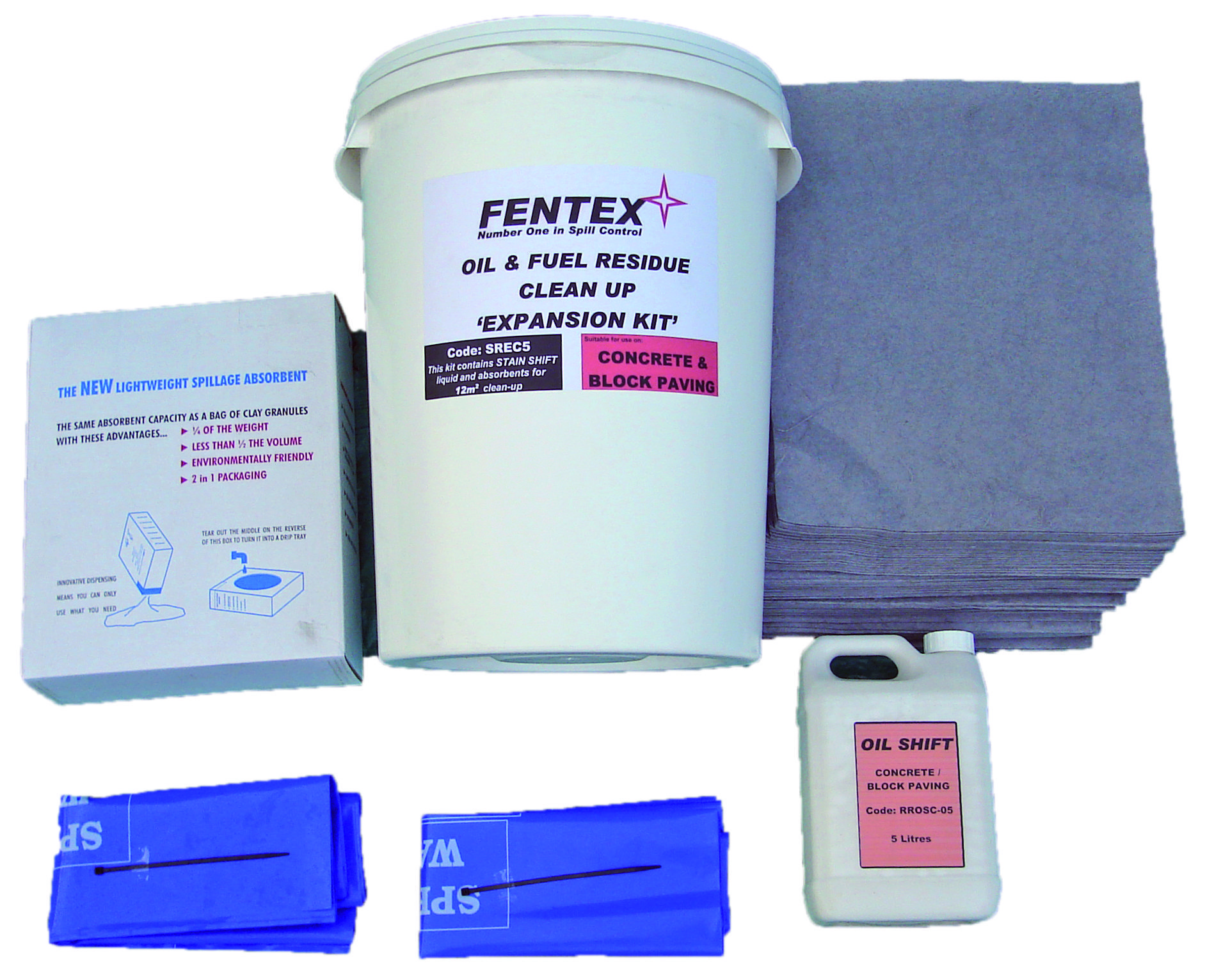 Concrete Expansion Pack 12m2 - Oil and Fuel Spill Kits | Oil Spill Kit