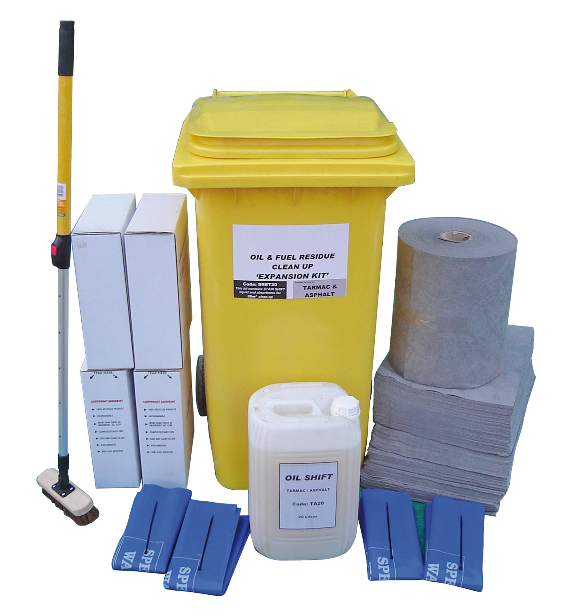 Concrete Expansion Pack 50m2 - Oil and Fuel Spill Kits | Oil Spill Kit