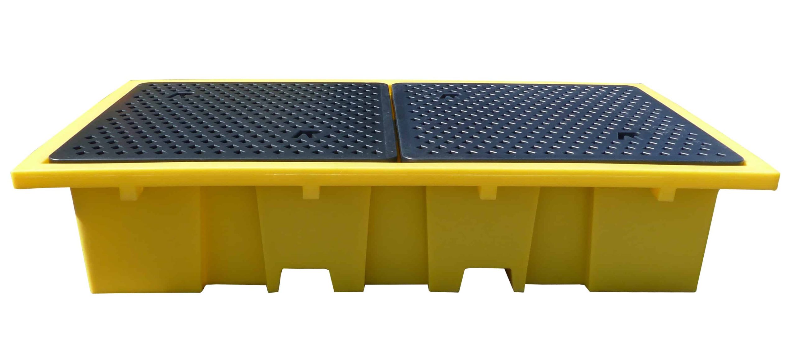 Double IBC Spill Pallet (with removable deck) - Oil and Fuel Spill Kits ...