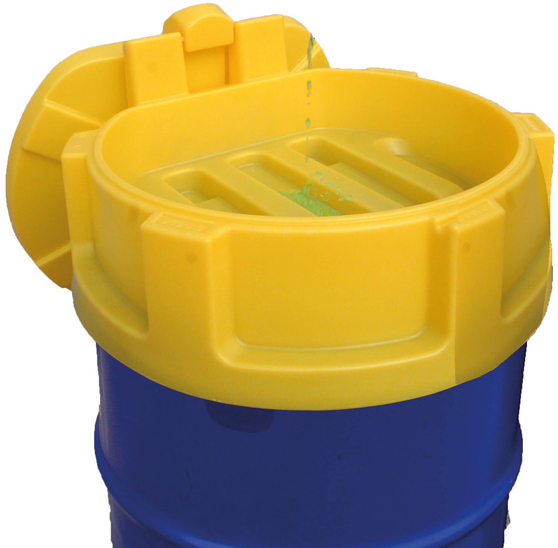 Drum Funnel with hinged lid - Oil and Fuel Spill Kits | Oil Spill Kit