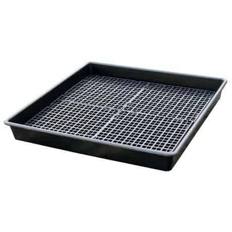 General Purpose Drip Tray, 100ltr bund (with Grid (4no) base) - Oil and ...
