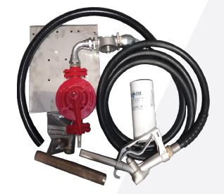 Semi Rotary Hand Diesel PortaTank Pump Kit (with Filter) - Oil and Fuel ...