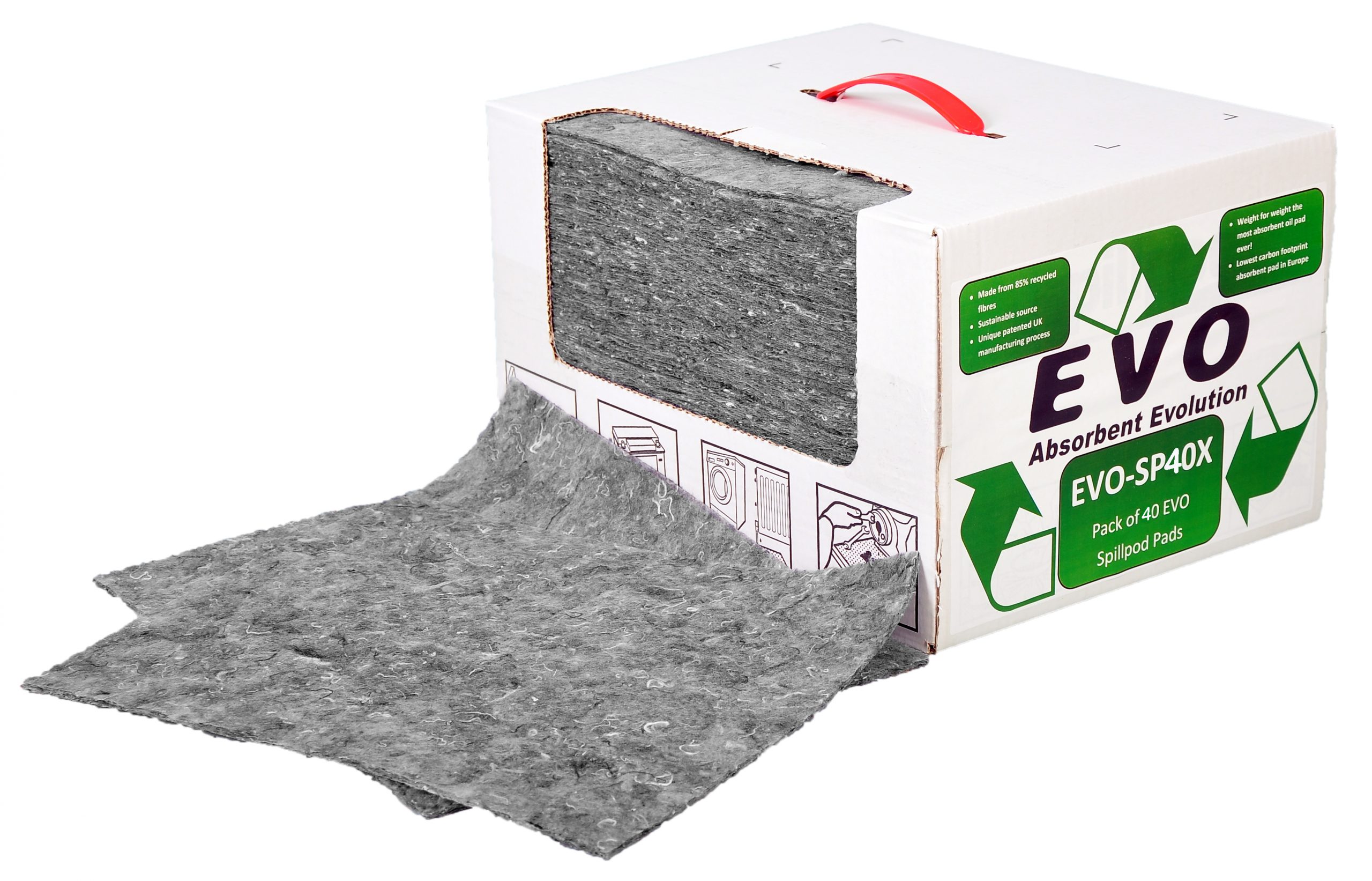 Triple loft EVO spillpod pads - Oil and Fuel Spill Kits | Oil Spill Kit