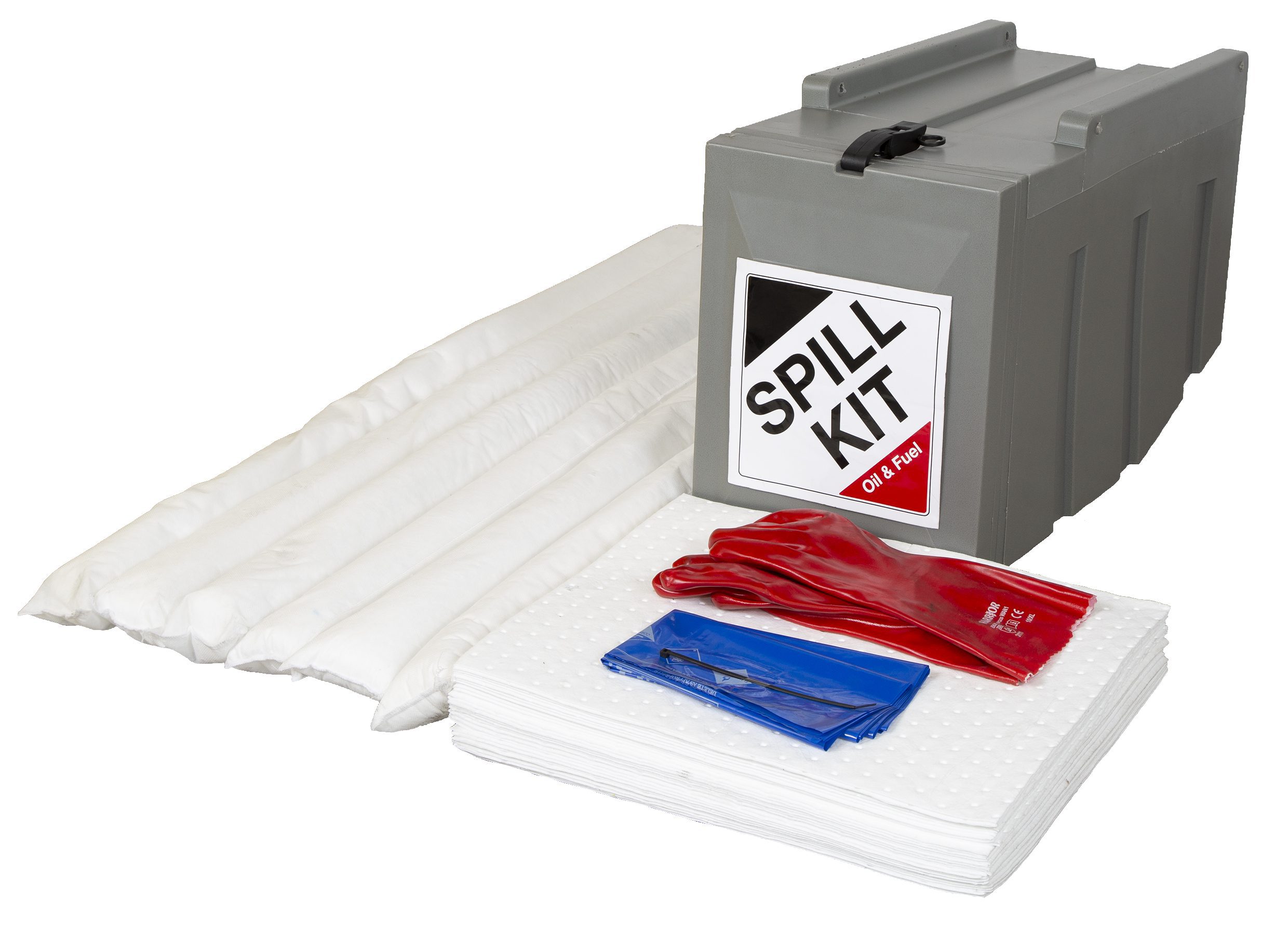 Vehicle Trailer/Chassis Mounted Spill Kit - Oil & Fuel Kit - 60 Litre