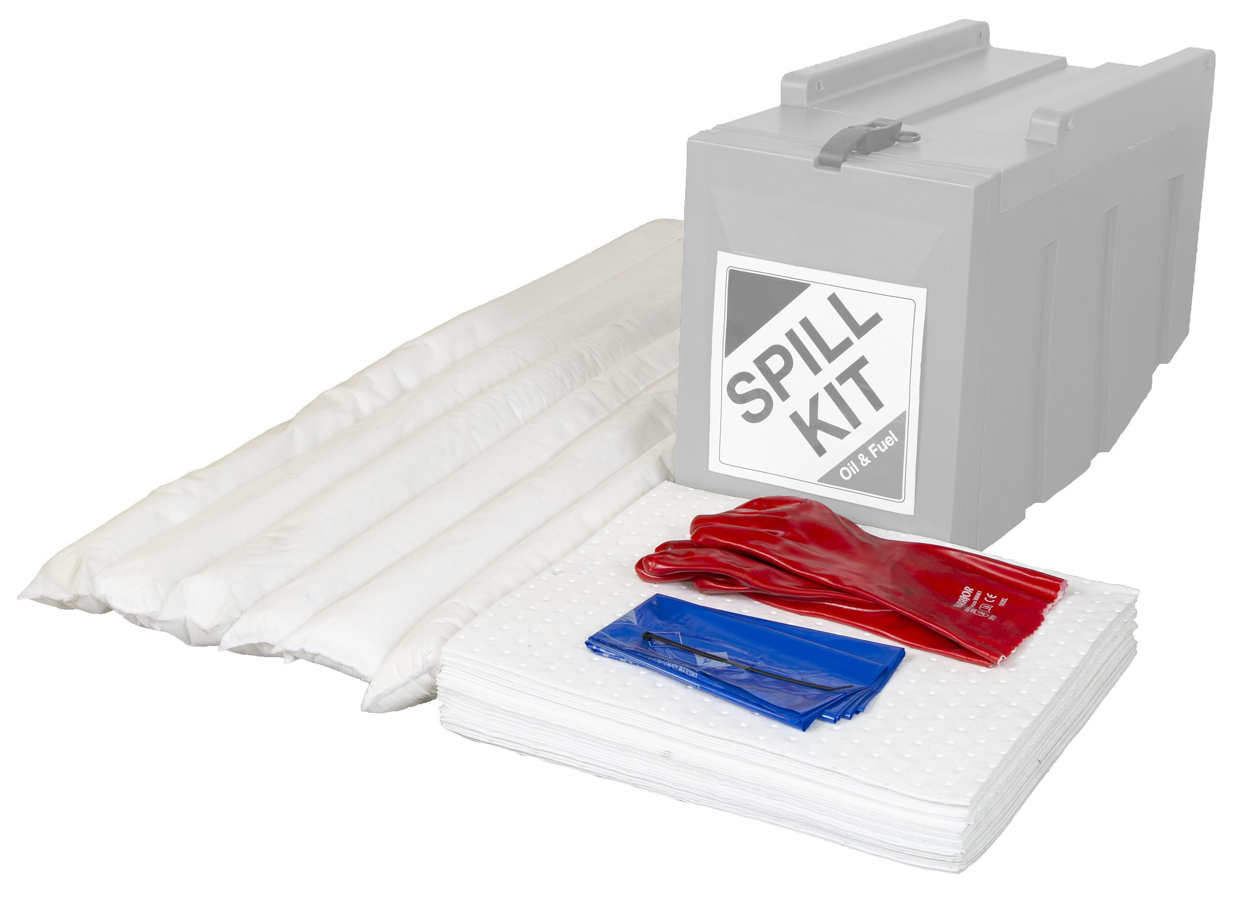 Vehicle Trailer/Chassis Mounted Spill Kit – Oil & Fuel Kit – 50cm x ...