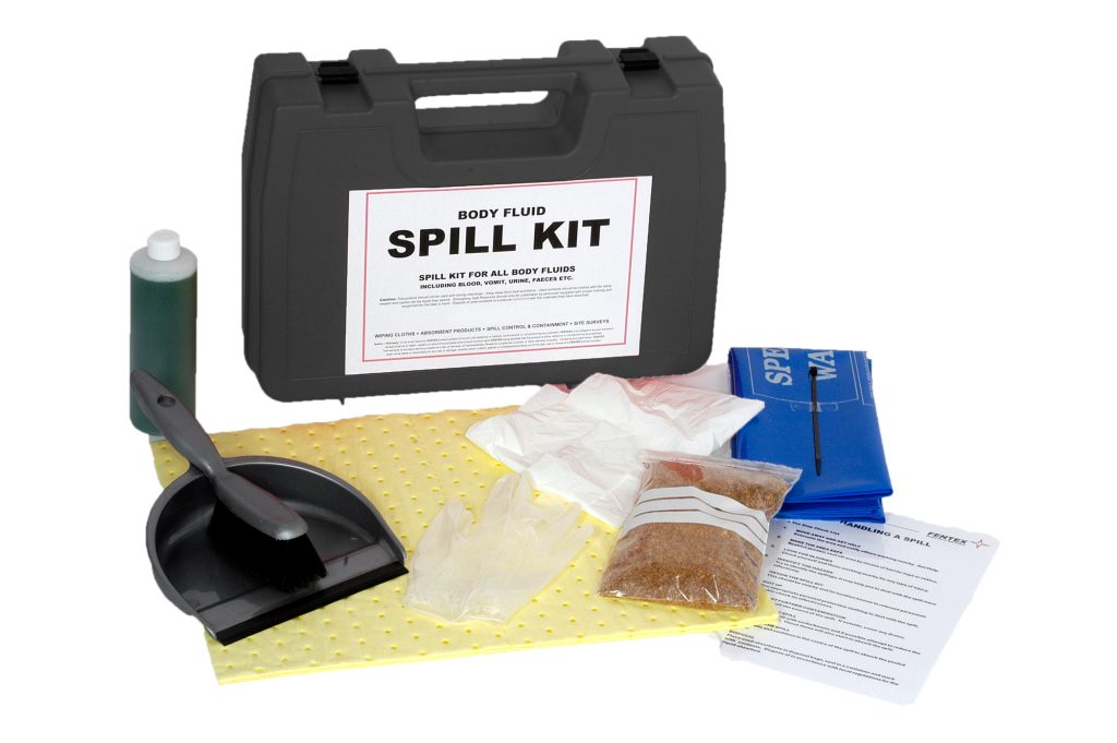 Body Fluid Spill Kit in Hard Carry Case - Oil and Fuel Spill Kits | Oil ...