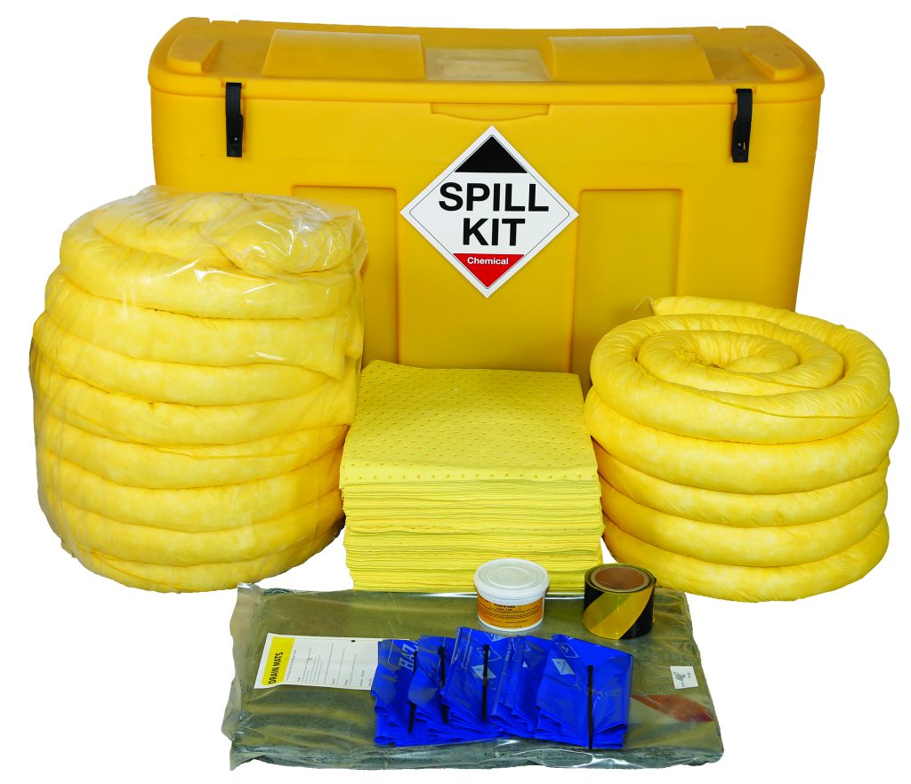 Chemical Spill Kit in Locker - 250 Liter