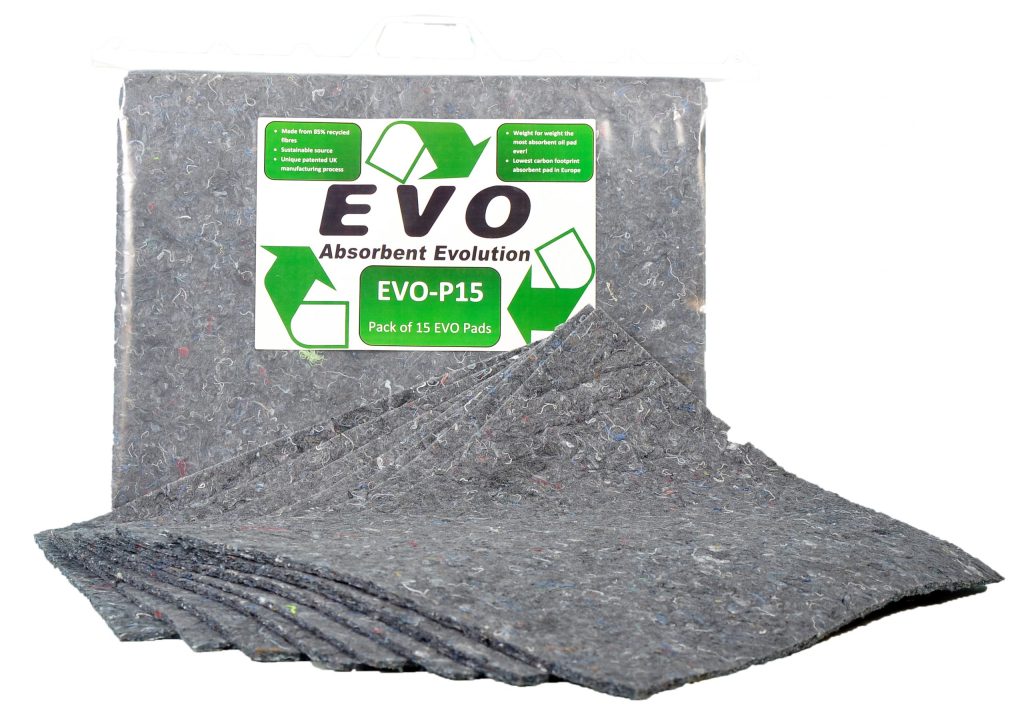 Triple loft EVO pads - Clip top bag - Oil and Fuel Spill Kits | Oil ...