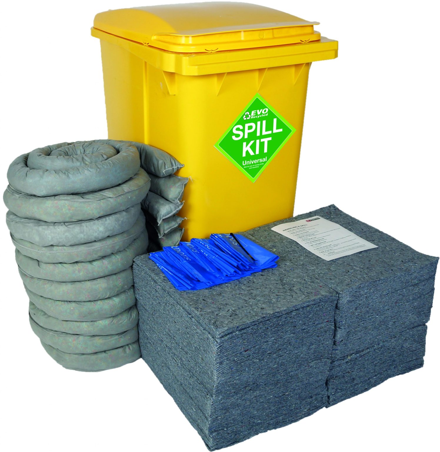 300 litre spill kit with EVO absorbents - Oil and Fuel Spill Kits | Oil ...
