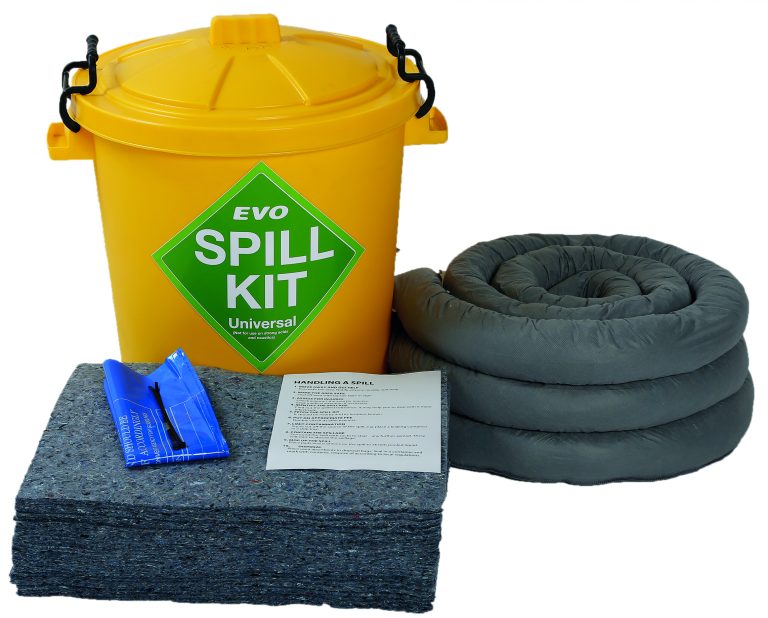 60 litre spill kit with EVO absorbents - Oil and Fuel Spill Kits | Oil ...