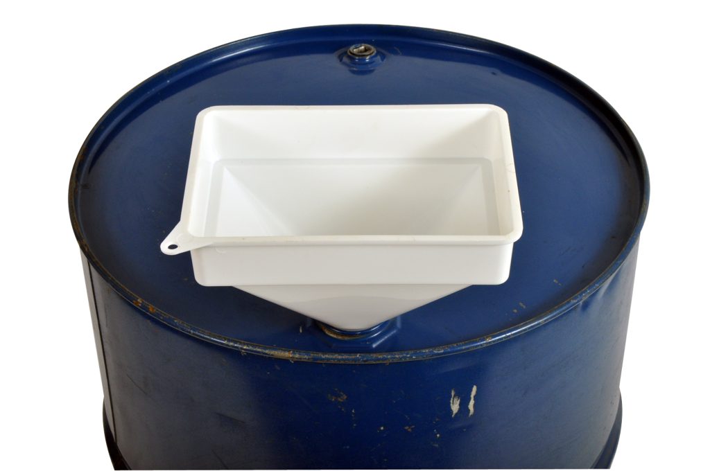 Rectangular Drum Funnel - Oil and Fuel Spill Kits | Oil Spill Kit