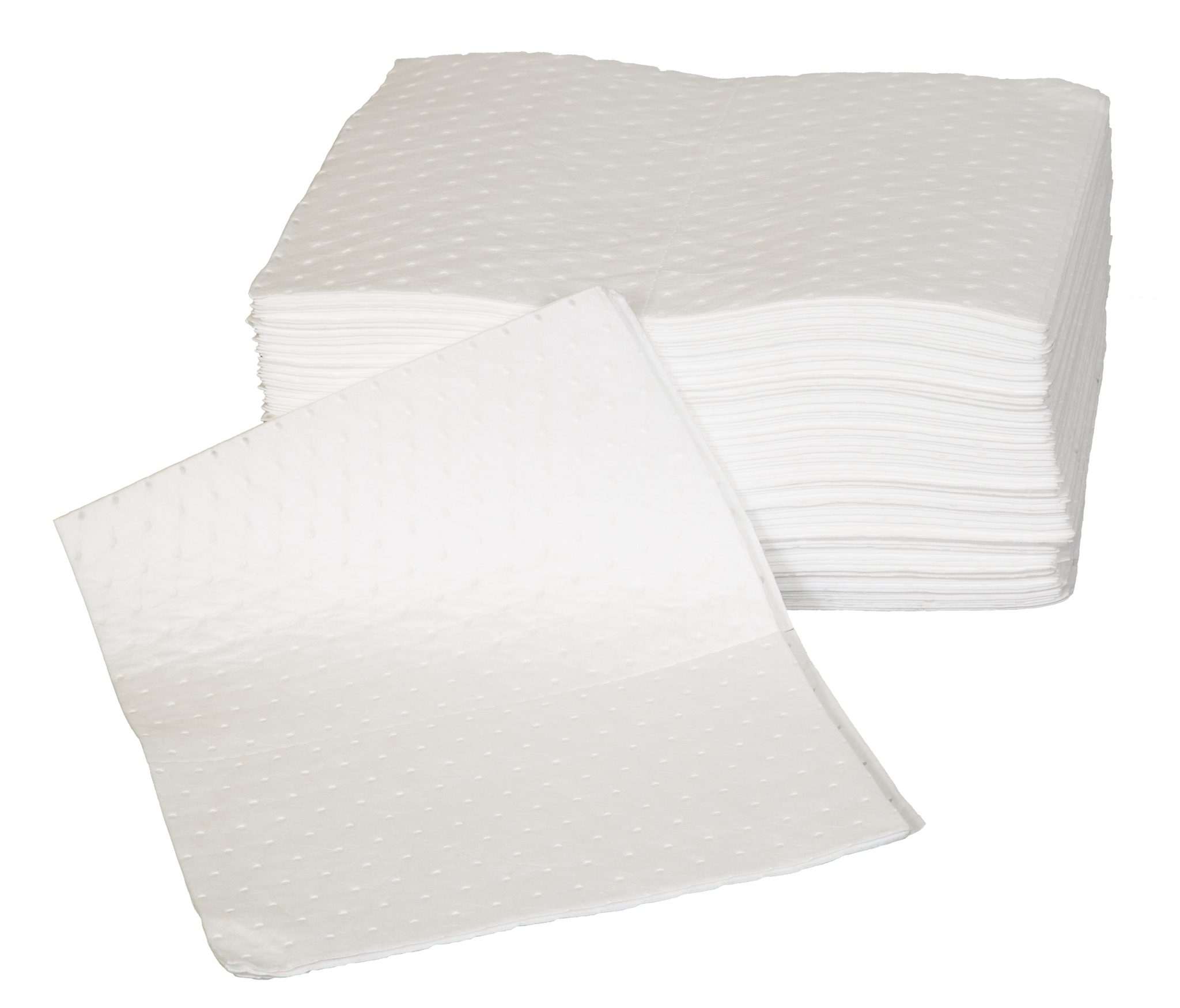 Poly pack of 100 double weight Oil pads - Oil and Fuel Spill Kits | Oil ...