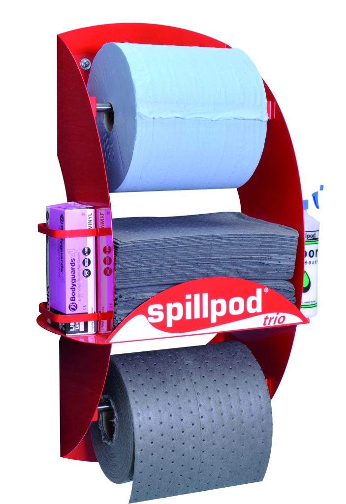 Refill Pack: Blue paper roll, 75 absorbent pads and Quick-Rip absorbent ...