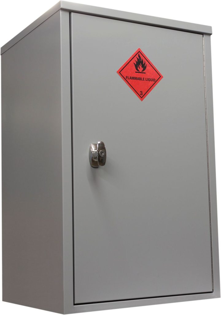 Single Door Steel Storage Cabinet for flammable materials - Oil and ...