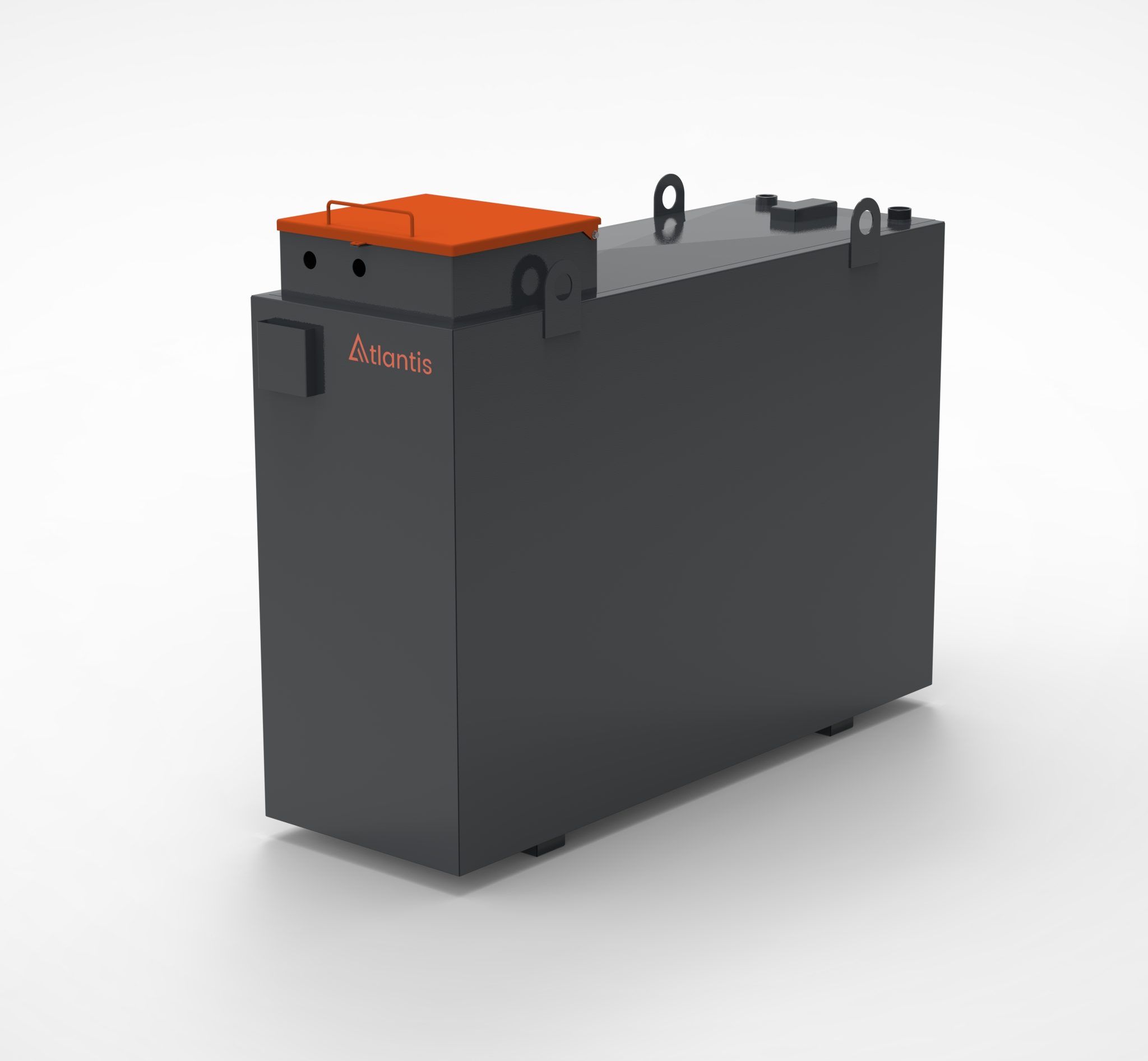 1000 Litre Steel Bunded Diesel Generator Feed Tank - Oil and Fuel Spill ...