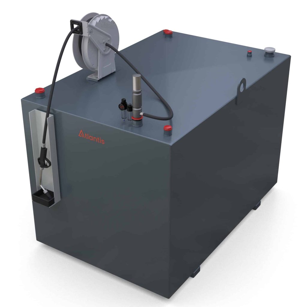 2250 Litre Steel Bunded Lube Oil Tank - Oil and Fuel Spill Kits | Oil ...