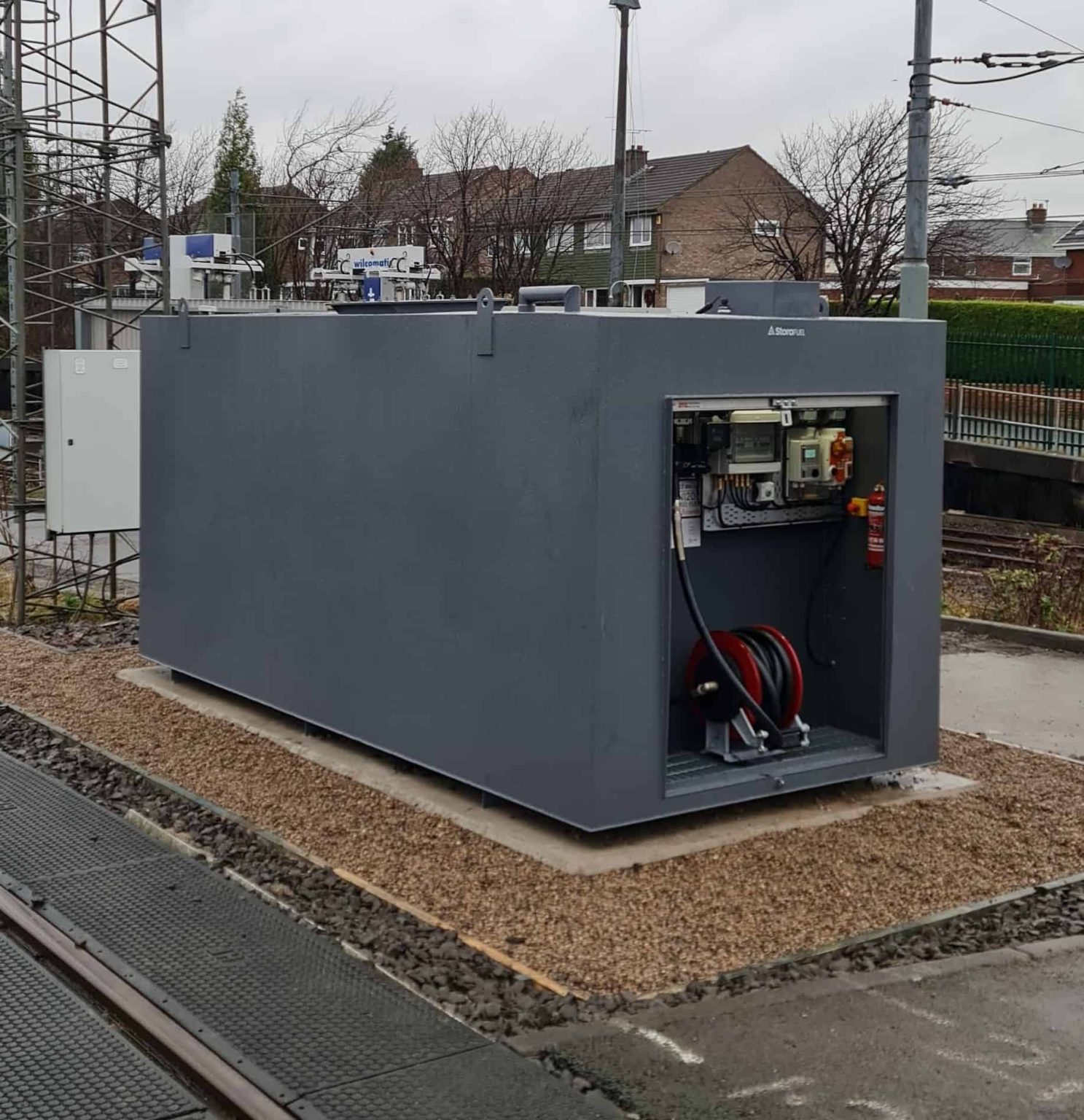 10000 Litre Steel Bunded Diesel Tank - Oil and Fuel Spill Kits | Oil ...