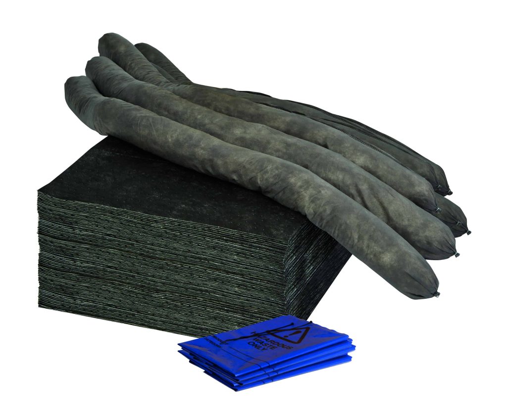 Maintenance Absorbent Spill Kit 360 Litre Wheeled Bin – Refill Kit ...
