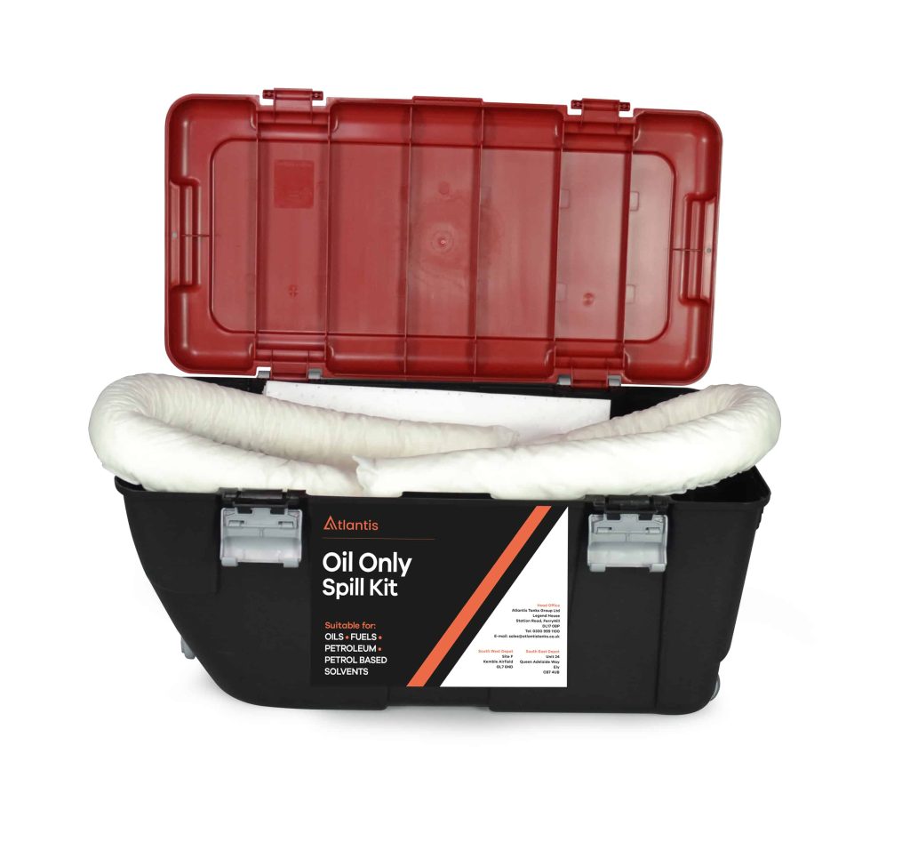 Oil Only Absorbent Spill Kit 60 Litre Toolbox - Oil and Fuel Spill Kits ...