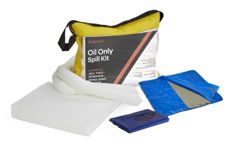 Oil Only Absorbent Spill Kit 50 Litre Holdall Bag with Drain Cover ...