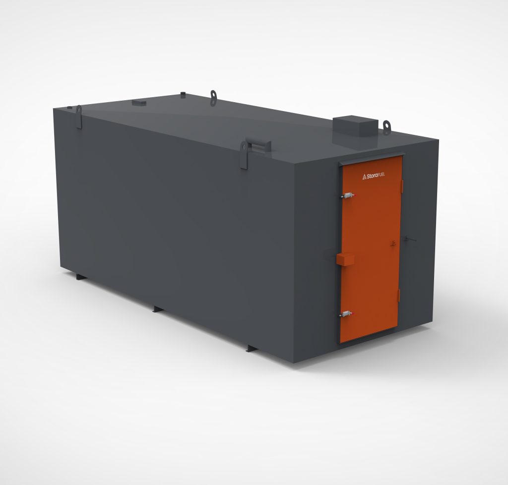 12000 Litre Steel Bunded Diesel Tank - Oil and Fuel Spill Kits | Oil ...