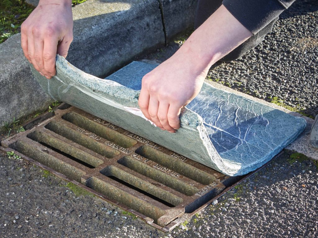 Clay Drain Mat 45cm x 45cm - Oil and Fuel Spill Kits | Oil Spill Kit