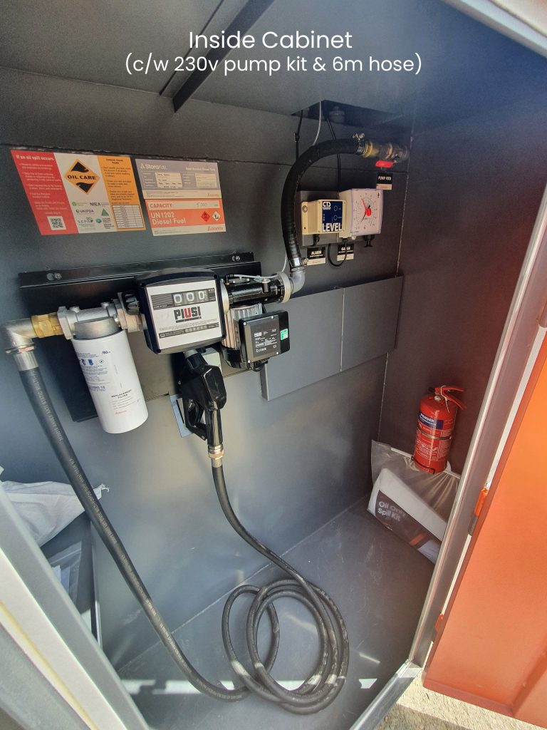 10000 Litre Steel Bunded Diesel Tank - Oil and Fuel Spill Kits | Oil ...