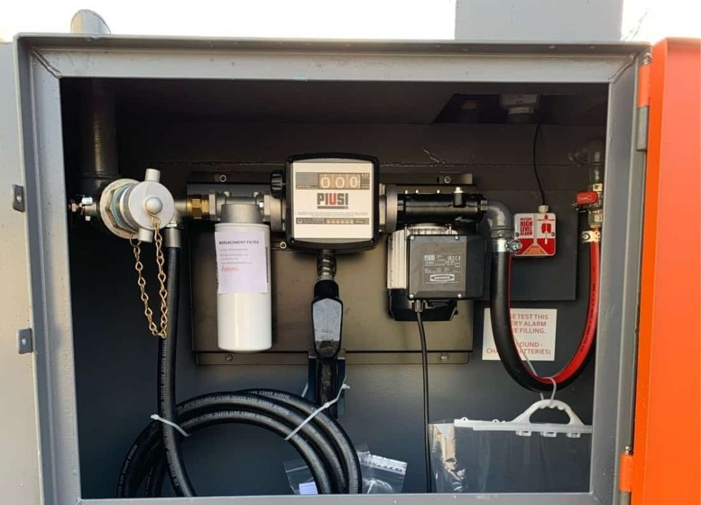 3500 Litre Steel Bunded Diesel Tank - Oil and Fuel Spill Kits | Oil ...