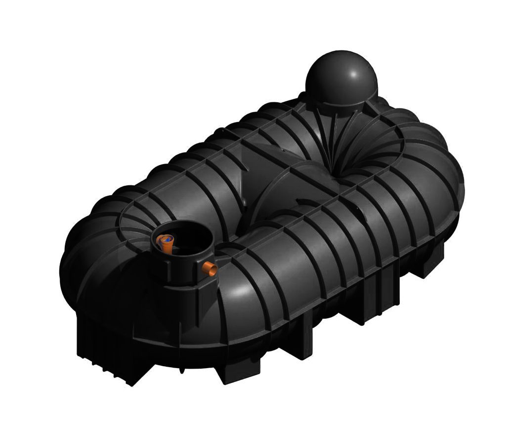 45 Person – 10000 Litre Shallow Dig Septic Tank - Oil and Fuel Spill ...