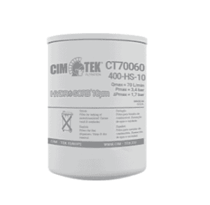 Cim-Tek CT70060 Compact Water & Particle Filter Element 80LPM – 10 ...