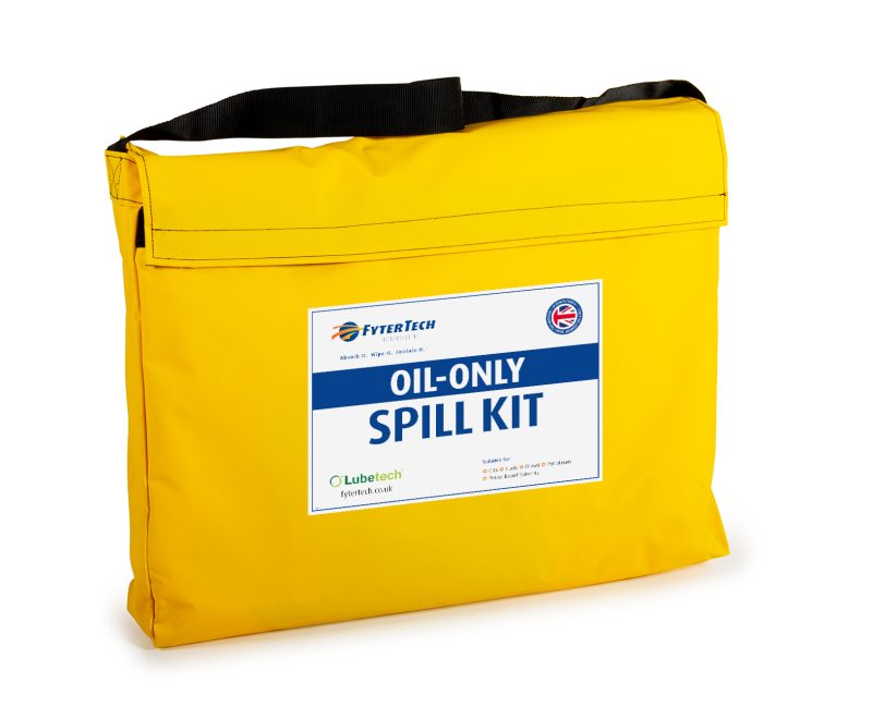 50L Oil Only Spill Kit - Vinyl Holdall Shoulder Bag - Oil and Fuel ...